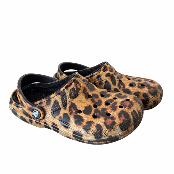 CROCS | Shoes | Crocs Womens Animal Print Clogs | Poshmark